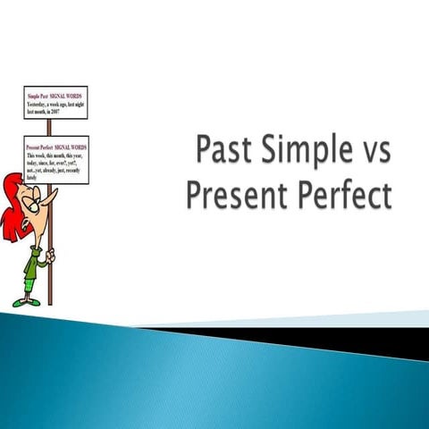 Past simple vs present perfect (2) | PPTX