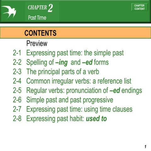 Past tense powerpoint | PPS