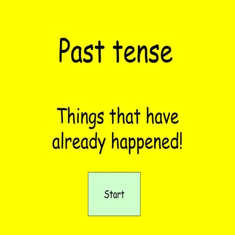 PAST TENSE SLIDSHOW.ppt