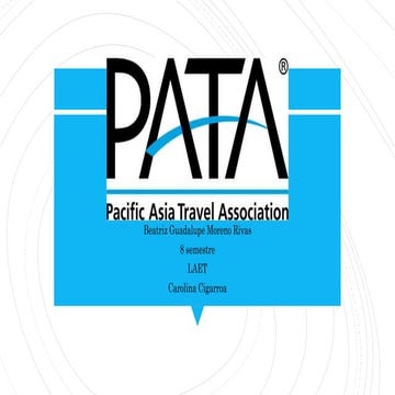 Pacific Asia Travel Association | PPTX