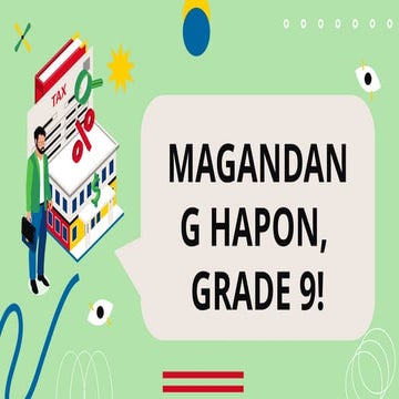 PATAKARANG PISKAL.pptx paggasta at buwis | PPT