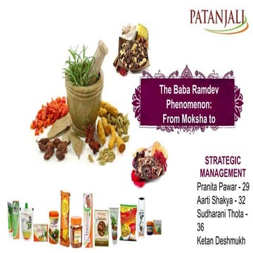History of Patanjali | PPTX