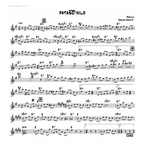 Patasdilo - pasillo | PDF