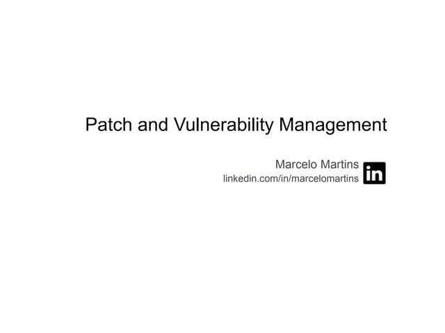 Vulnerability Management | PDF | Information and Network Security | Computing