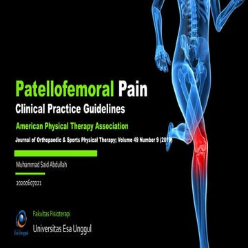 Patellofemoral Pain Syndrome.pptx