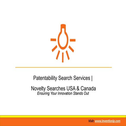 Patentability Search Services | Novelty & Prior Art Search USA & Canada ...