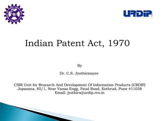 Unit-2 Part 1 Introduction to Patent.pptx