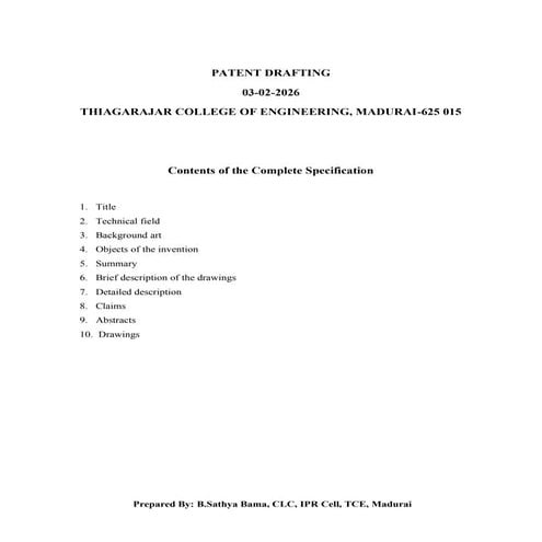 PATENT CLAIM FORMAT AND TYPES OF CLAIMS | PDF