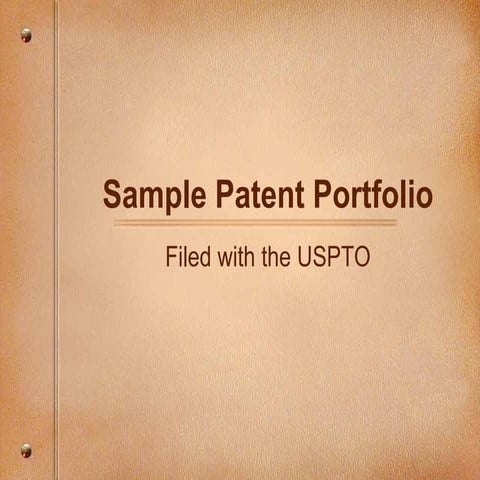 Patent Examples | PPT