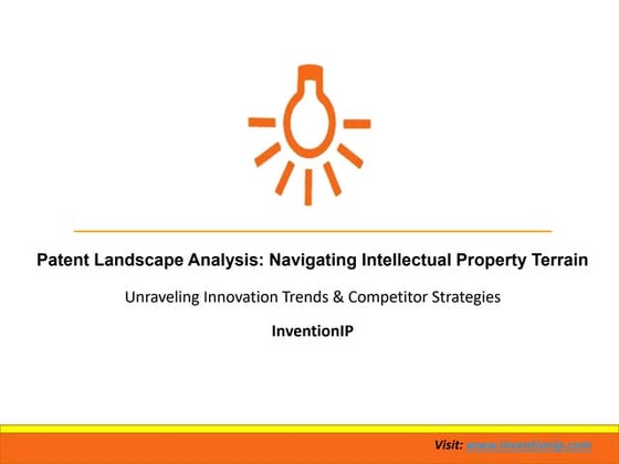 How to Perform Patent Landscape Analysis & Search Report – A Complete ...