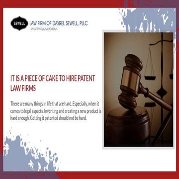 Patent Law Firms | PPTX