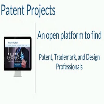 Patent Projects - features and benefits | PPT