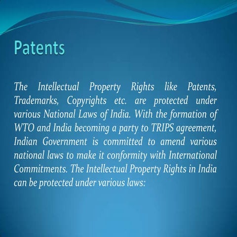 Patents | PPTX