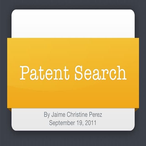 Patent Search | KEY