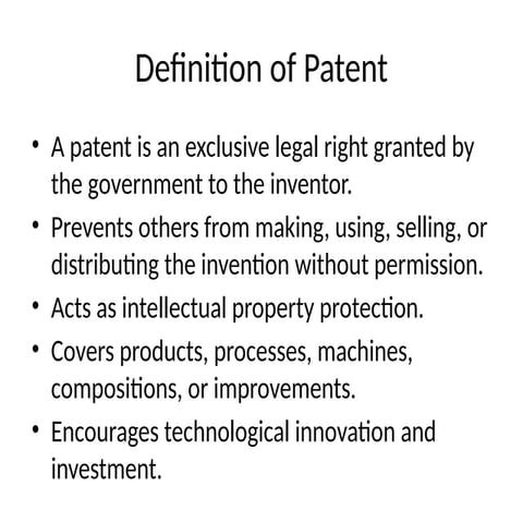 Patents_PPT_MPharm.pptx complete pdf of solubility all in detail | PPTX