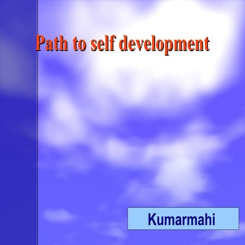 Path To Self Development | PPT