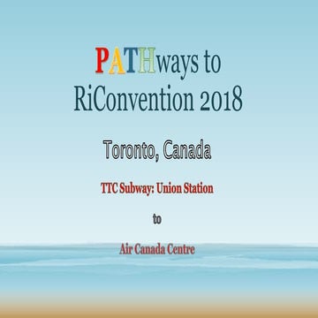 Path union subway station to acc | PPT