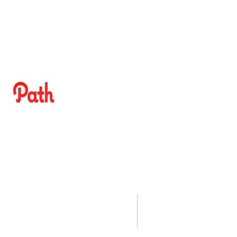 Path 2.0 The new design for user experience | PPT