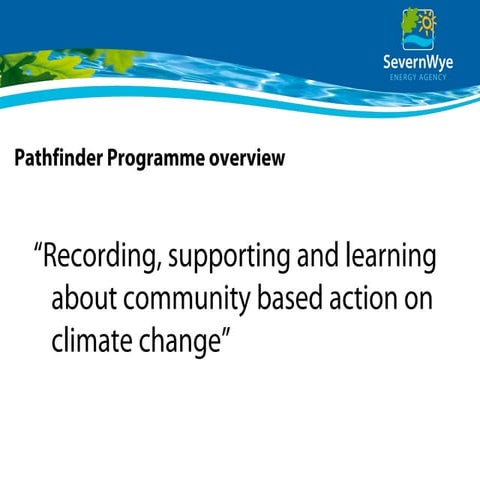 Pathfinder presentation 2014 | PPT