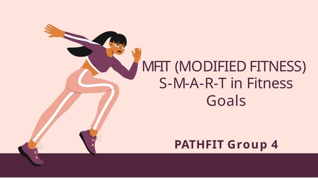 PATH FIT 1 principles of training and exercise | PPTX