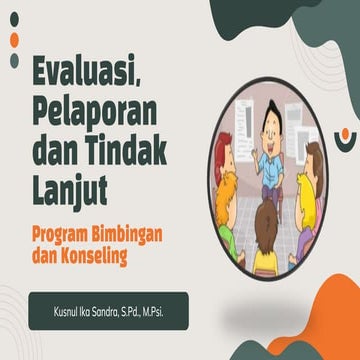 Evaluasi, Pelaporan & Tindak Lanjut .pptx