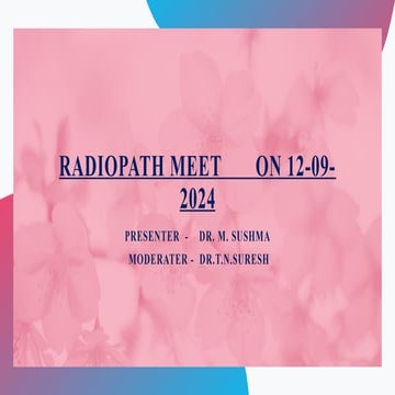 Pathology of uterine sarcoma for radio path meet | PPT