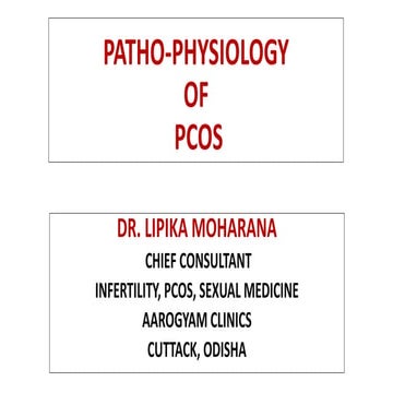 Patho physiology of pcos | PPTX