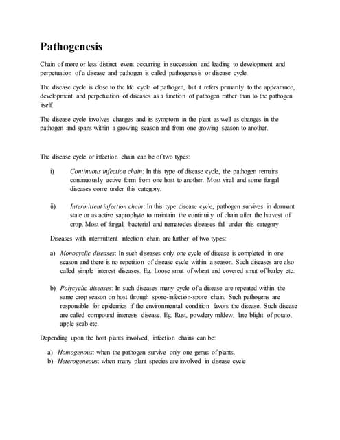 Disease cycle in plant diseases | PPT