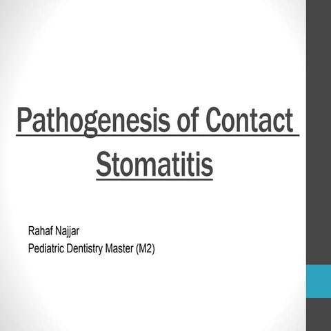 Dental health education | PPTX