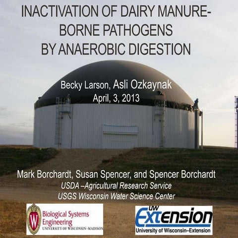 Impacts of Anaerobic Digestion and Solid Liquid Separation on Pathogen ...