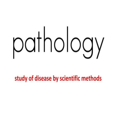 Bio 134 Pathology Introduction Part 2 | PPT
