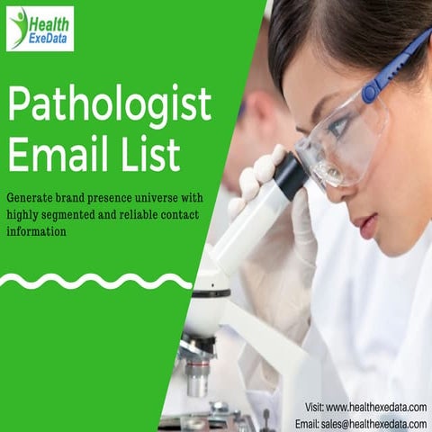 Pathologist email list | PPT