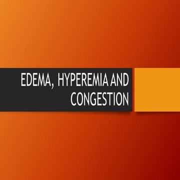 Pathology - Edema.pptx