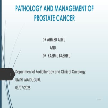 pathology and management of prostate ca.pptx