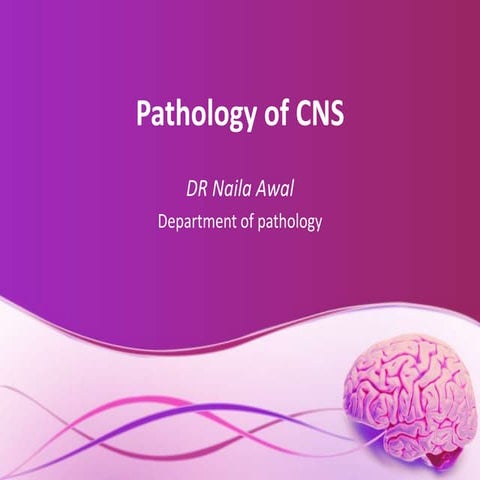 Pathology of cns | PPTX