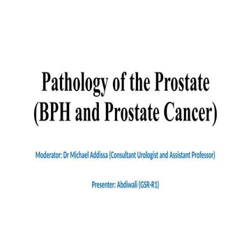 Pathology_of_the_Prostate[1].pptx and prostate ca | PPTX