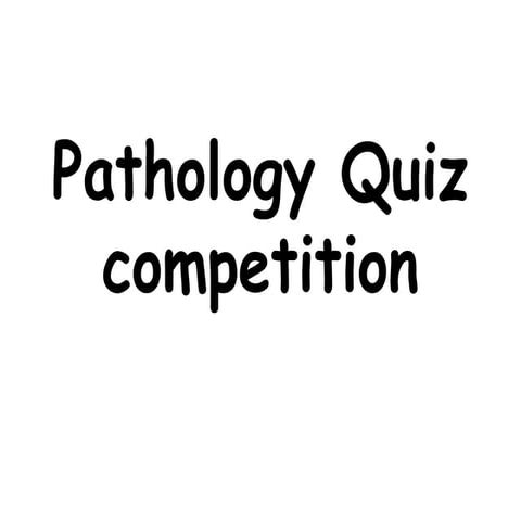 pathology quiz for nursing students pptx | PPTX
