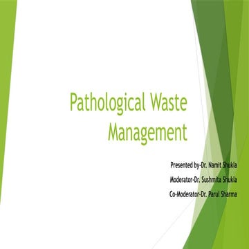 pathology waste 2.pptx important waste imp | PPTX