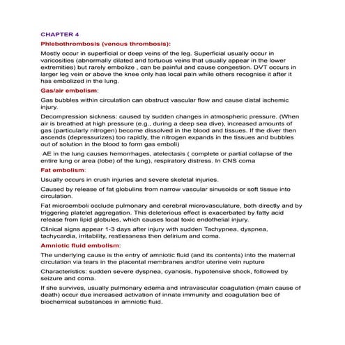 pathology questions for studying and notes | PDF | Heart and ...