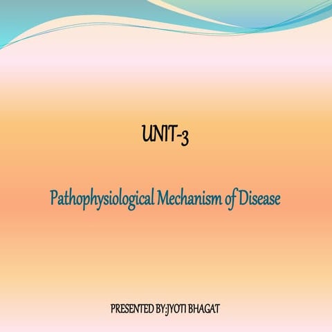 pathophysiological mechanism of a diseadse.pptx