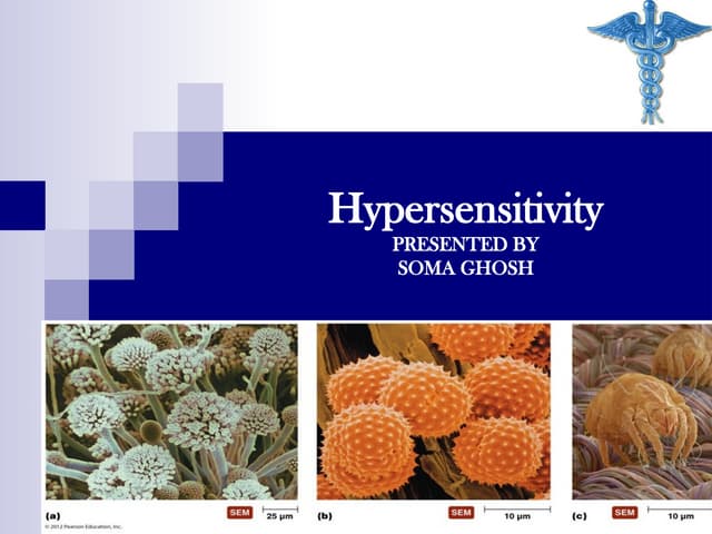 Hypersensitity, And Types of Hypersensitivity I, II, III, IV | PPT