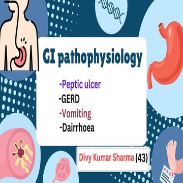 Comprehensive Overview of Gastrointestinal Pathophysiology: Peptic ...