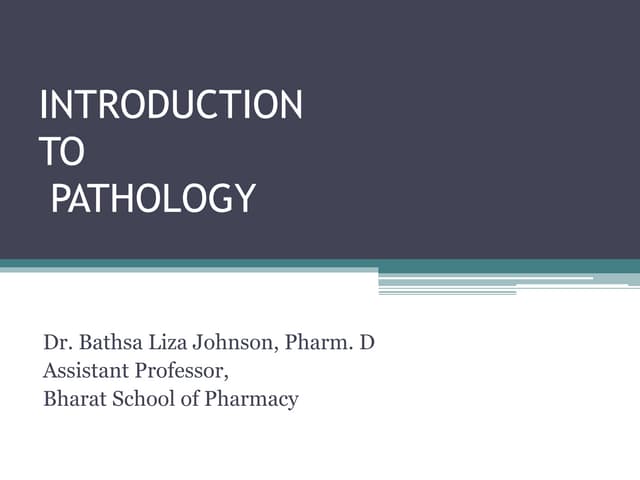Introduction to Pathology.pptx
