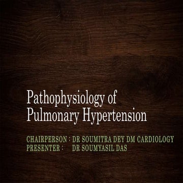 Ppt Pathology Of Pulmonary Hypertension Powerpoint