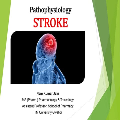 Pathophysiology stroke | PPTX