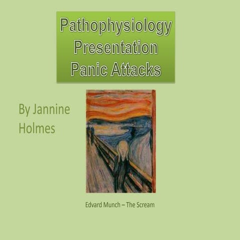 Pathophysiology presentation | PPTX