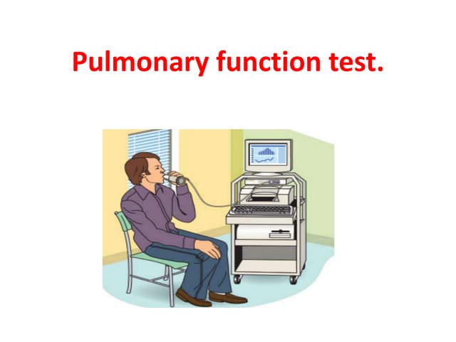 Bed side pulmonary function tests 7 | PPTX