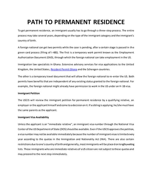 USA VISA POLICY | PPT