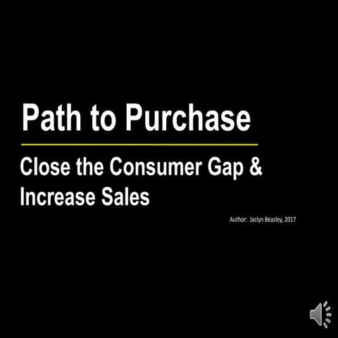 Path To Purchase | PPTX