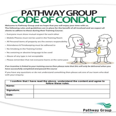 Pathway Group Code of Conduct | PDF